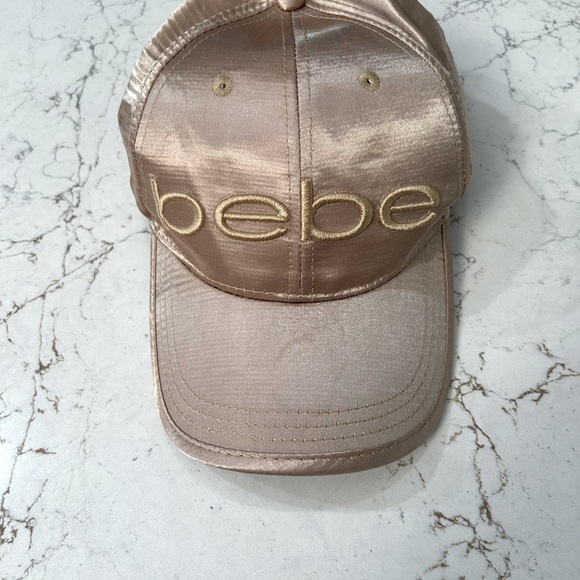 bebe | Accessories | Bebe Muted Gold Baseball Cap | Poshmark